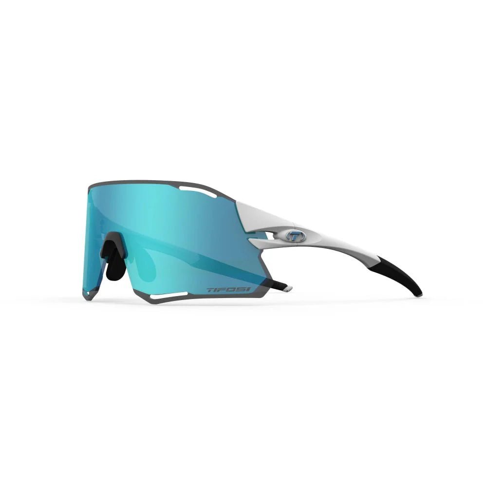 Rail Race Matte White / Blue / Clear – T3 Endurance Sports