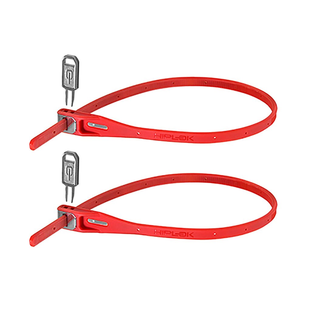 Z Lok Twin Count Zip Key Lock (Red) – T3 Endurance Sports